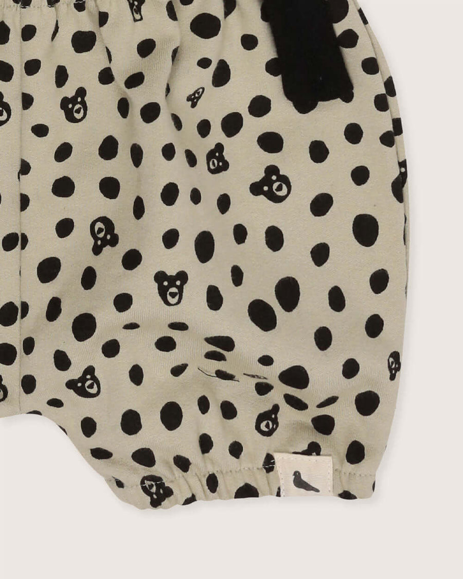 Dotty Bear Print Bracer Bloomers | Turtledove London